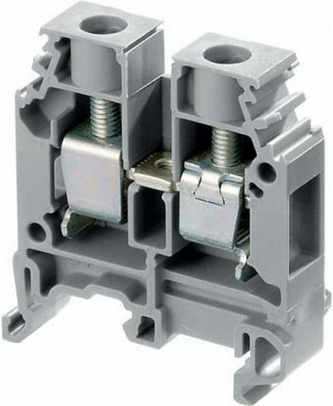 1SNA115120R1700 ABB Клемма M10/10 винтовая серая 10мм2 57А 800В ширина 10мм (TE/АВВ)