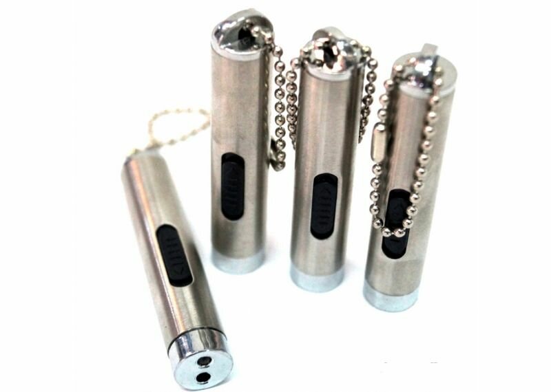 Лазерная указка - брелок с фонариком