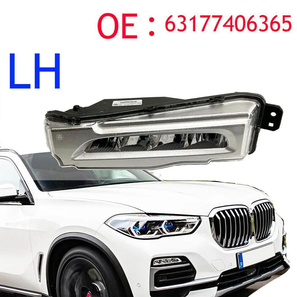 Новинка для BMW X5 X6 X7 G05 G06 G07 M50i 40iX 50iX LH RH светодиодный ные Противотуманные фары 63177406365,63177406366 Left