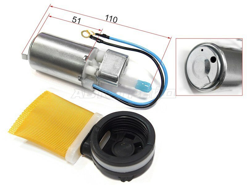 . SAT Топливный насос для SUZUKI SWIFT 12V 0.1 BAR 90L, H