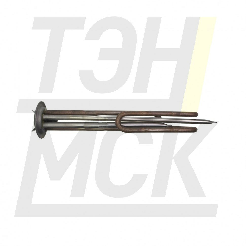 ТЭН 2кВт (2000Вт) RF для водонагревателя Thermex, Garanterm, Electrolux EWH, Timberk под анод М6, клеммы под винт, 10122