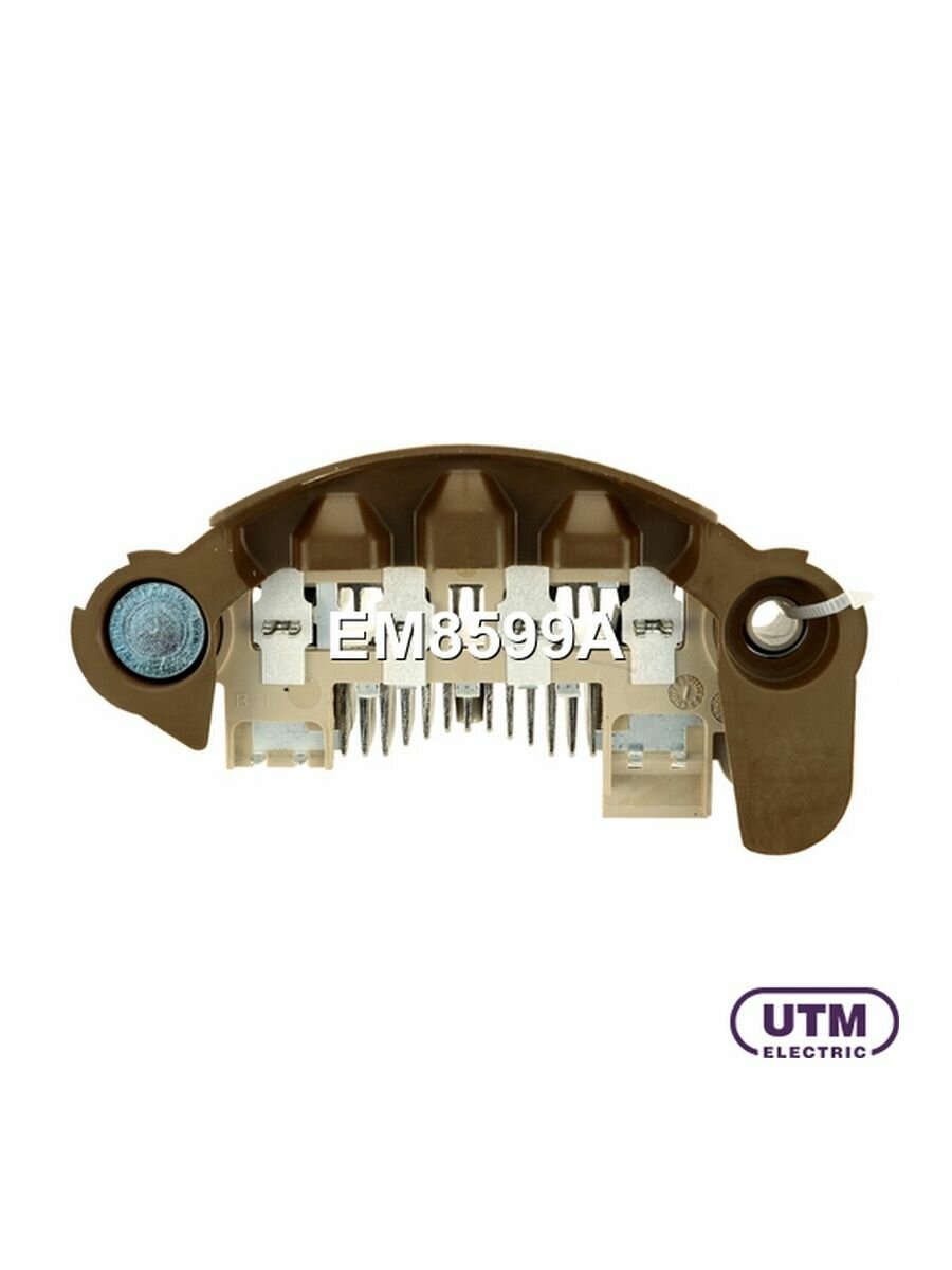 Диодный мост UTM EM8599A, для Mazda, Subaru, Saab, 12 В, 30 А, 8 диодов — фото 1