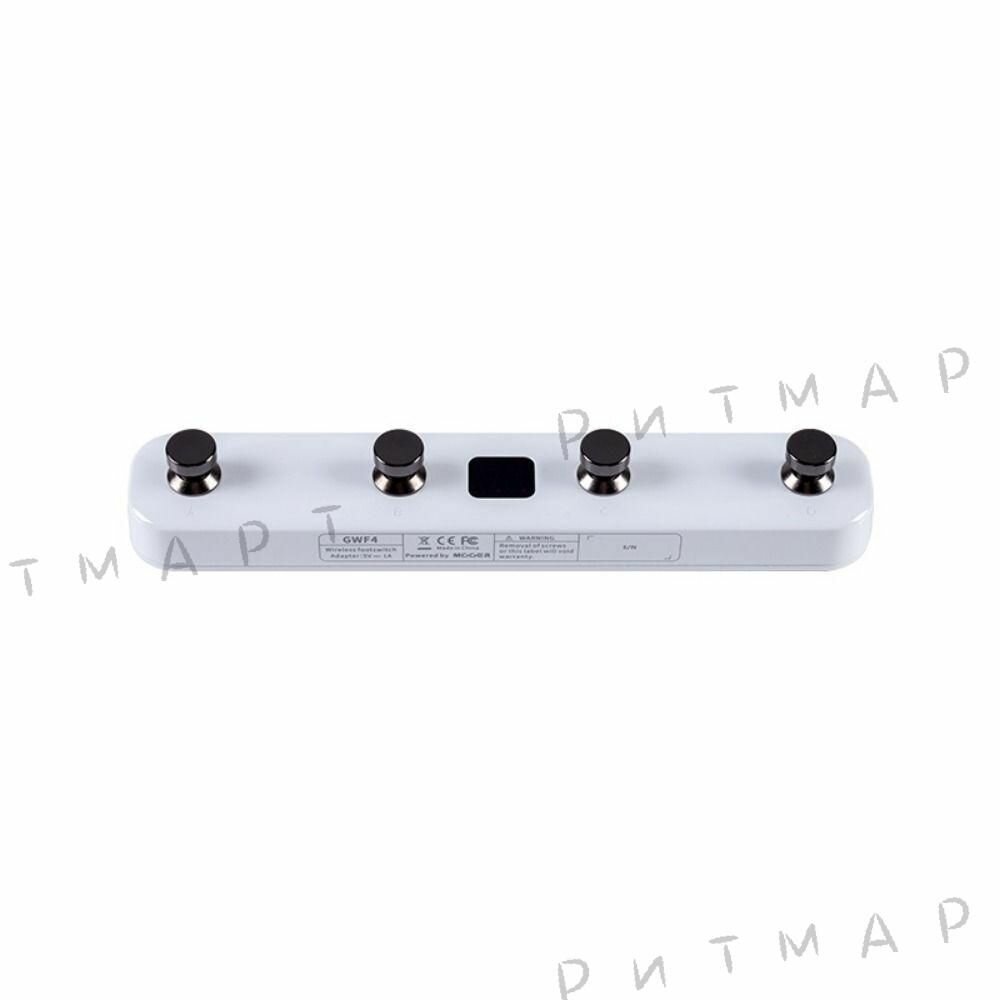 Mooer GWF4 Беспроводной футсвитч переключатель педаль контроллер для Prime P1 Smart Guitar Pedal и Gtrs электрогитары