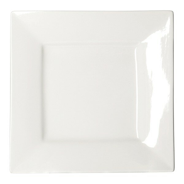 Тарелка квадр. 22*22 см фарфор (Бренд Kunstwerk, страна Китай)