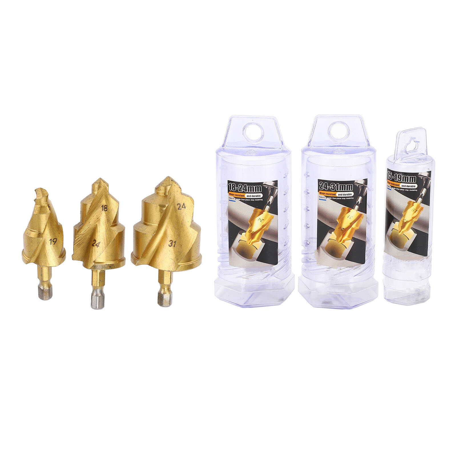 Сверла для подъема водопроводных труб, сверхпрочные развертки, инструмент для ремонта труб PPR с ограничителем вращения и шестигранным хвостовиком 1/4 дюйма.