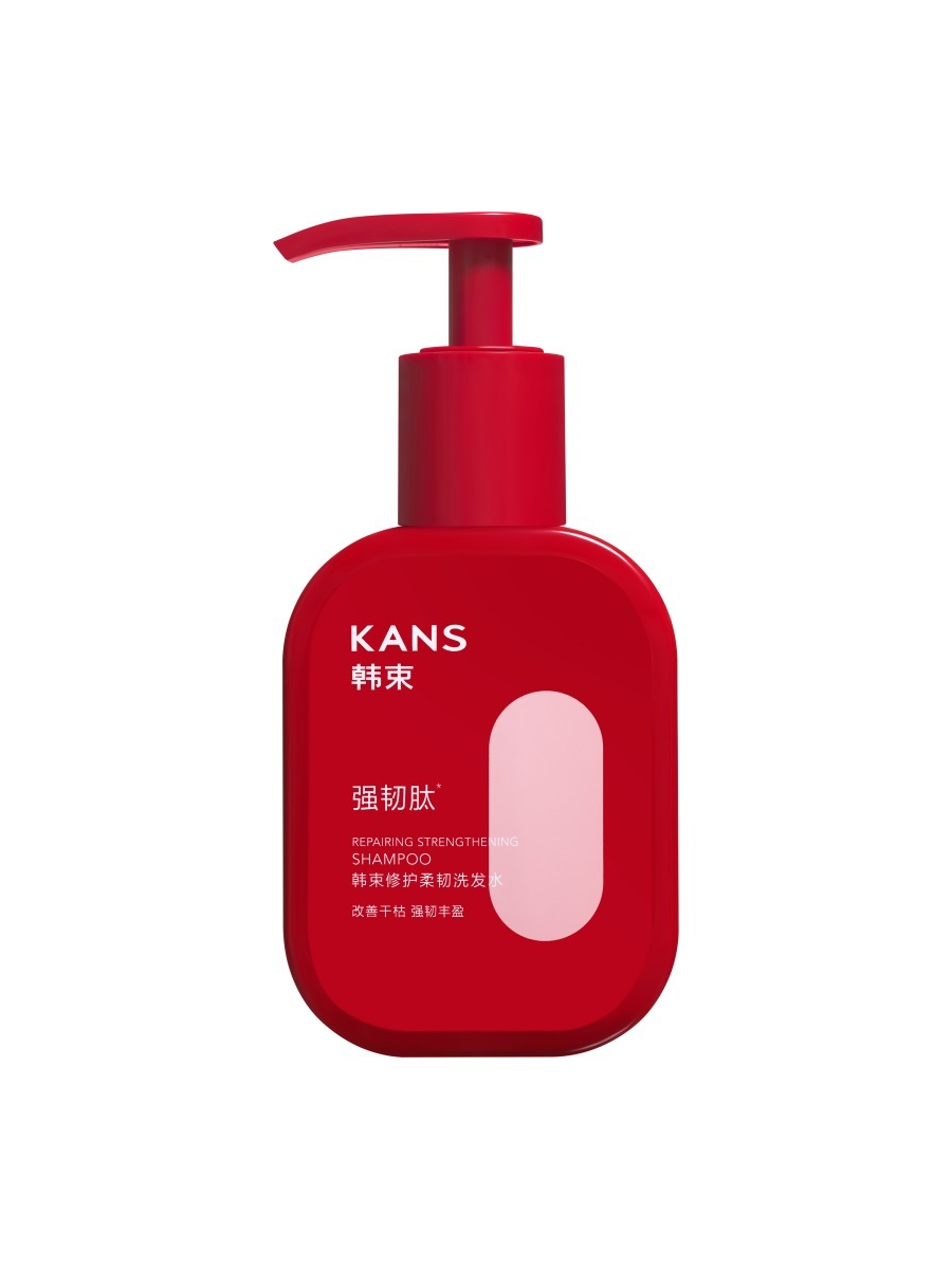 Шампунь Kans Repairing Strengthening для восстановления и укрепления сухих и поврежденных волос, 300 г