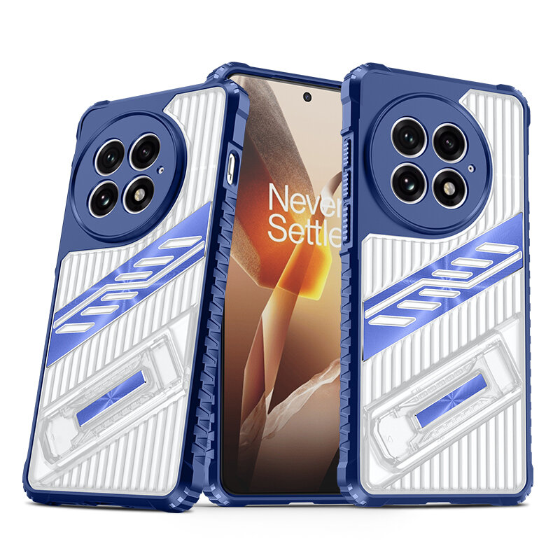 Чехол для OnePlus 13 / Ван Плюс 13 / Оне Плас 13, глянцевая поверхность, пластик, защита камеры, ударопрочный, OnePlus, OnePlus 13, чехол-кардиомонитор, blue, zhansheng OnePlus 13