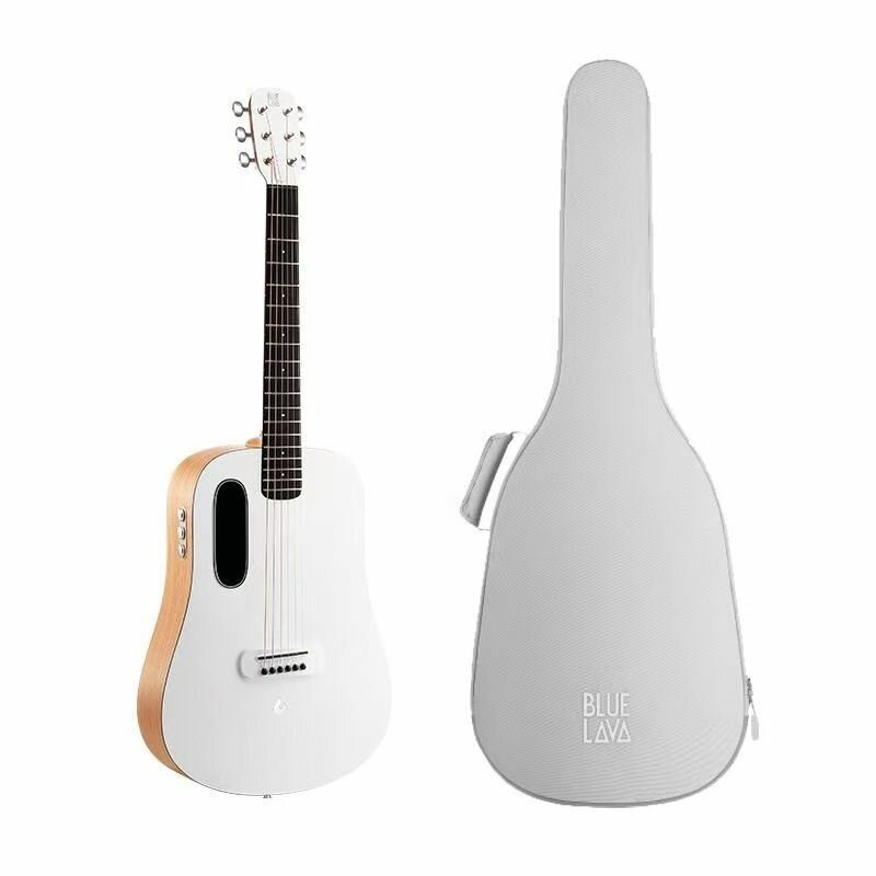 LAVA MUSIC Трансакустическая гитара BLUE LAVA 6-струнная, корпус Махагони 3/4