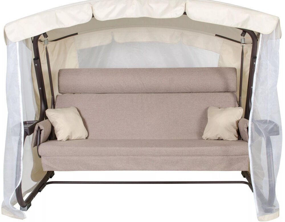 Качели садовые удачная мебель Качели садовые "Мерида Премиум", цвет шоколад