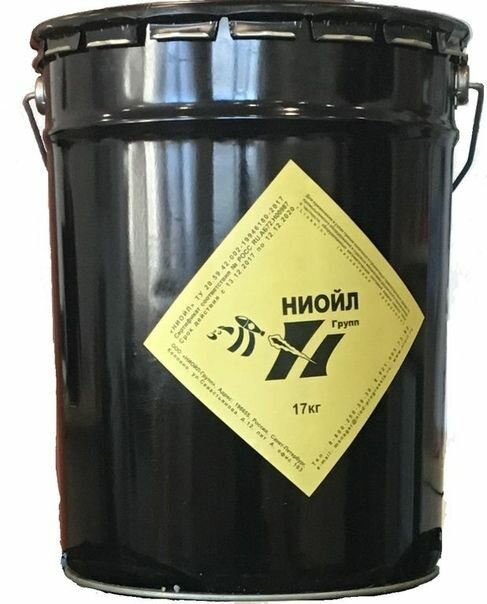 Смазка пластичная ниойл с фторопластом (20 Л) 17 кг.