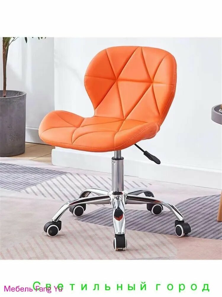Стул мастера для салона красоты，Компьютерное кресло, которое можно поднимать и опускать, на колесиках