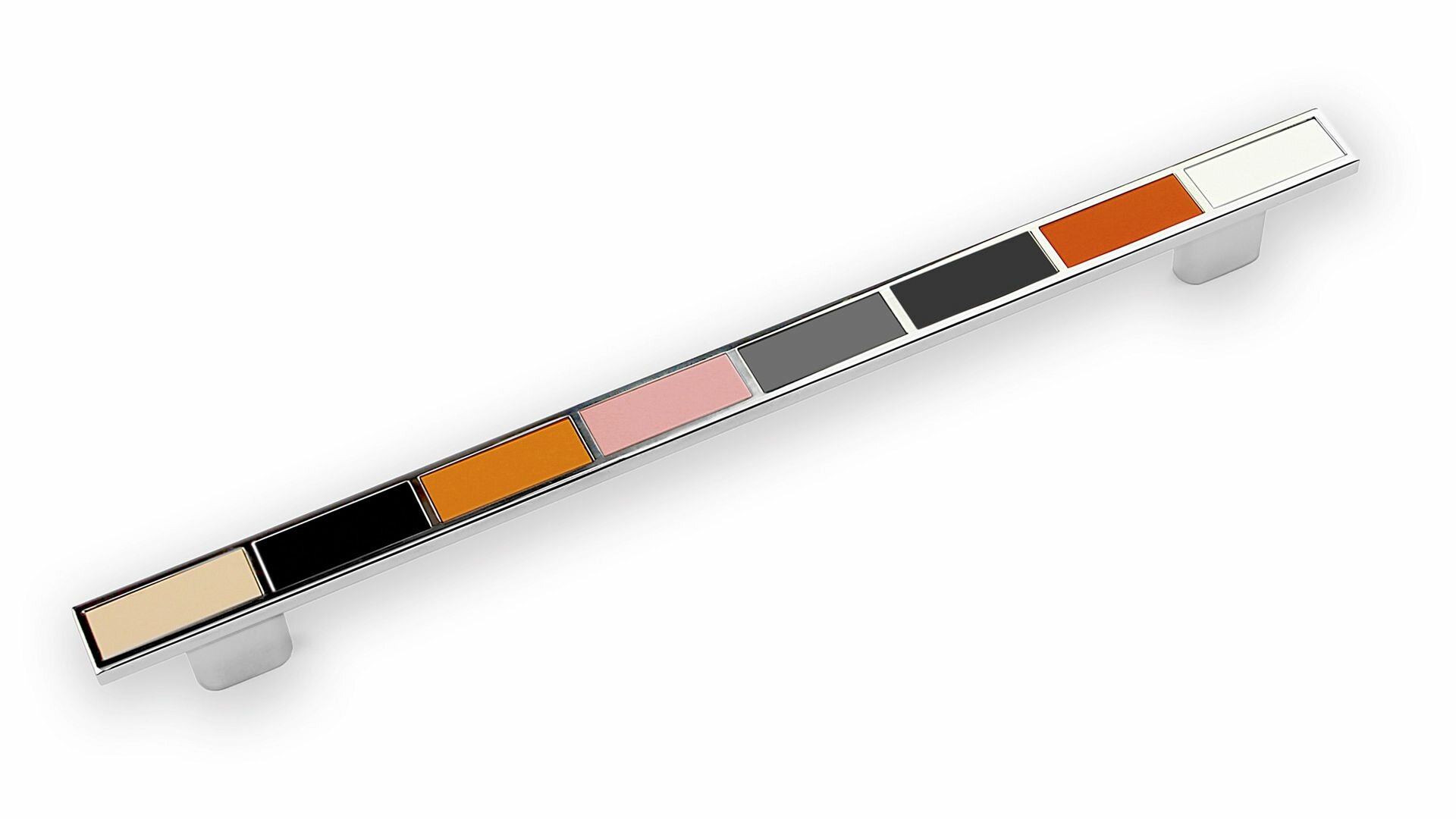 Мебельная ручка PALETTE RS282CP/MC8.4/224, хром полированный