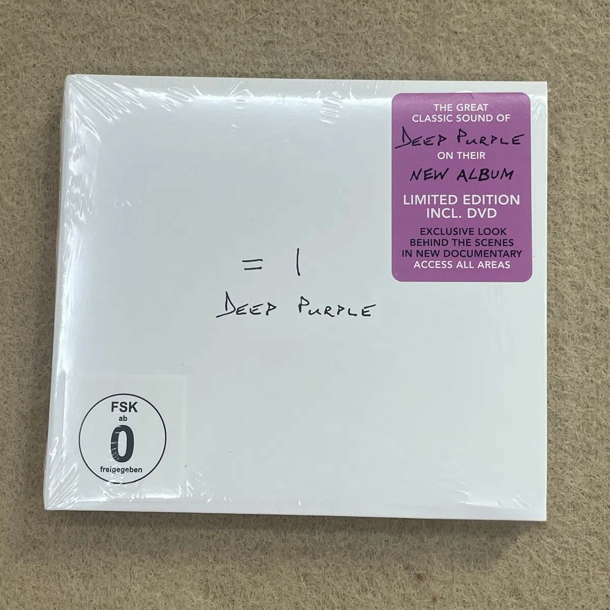 Deep Purple 1 2024 CD+DVD настоящий Герметичная упаковка совершенно новый