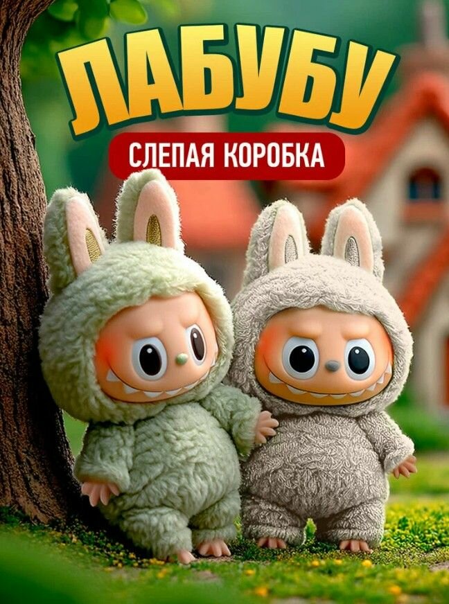 Мягкая игрушка Лабубу / Labubu Игрушка брелок.