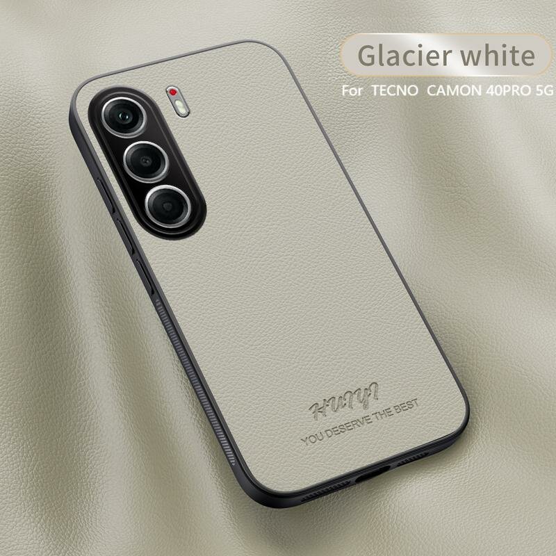 Чехол для Tecno Camon 40 Pro 5G / Текно Камон 40 Про 5Г Высококачественная кожа антиударный чехол, кожа поверхность, искусственная кожа, защита камеры, ударопрочный, Tecno, Tecno Camon 40 Pro 5G