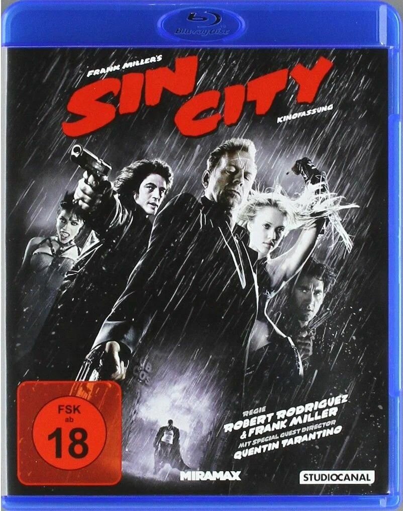 Город грехов 1+2 Blu-ray (блю-рей) Роберт Родригес