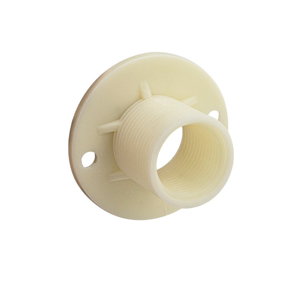 Крепление смесителя для витрины, на 1/2"внутр х 3/4" наруж, пластиковое