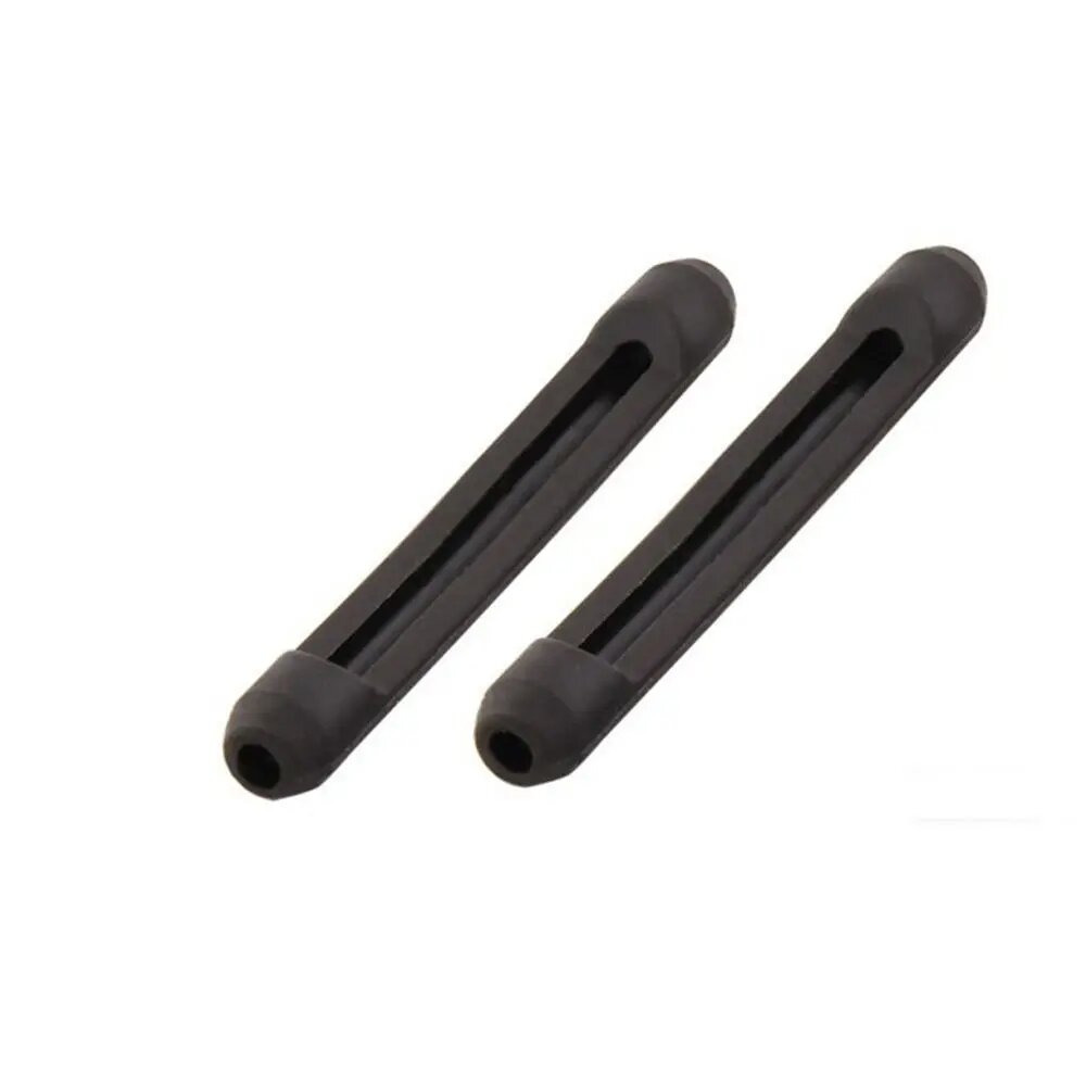 Противоскользящие силиконовые заушники для очков Черный, Black