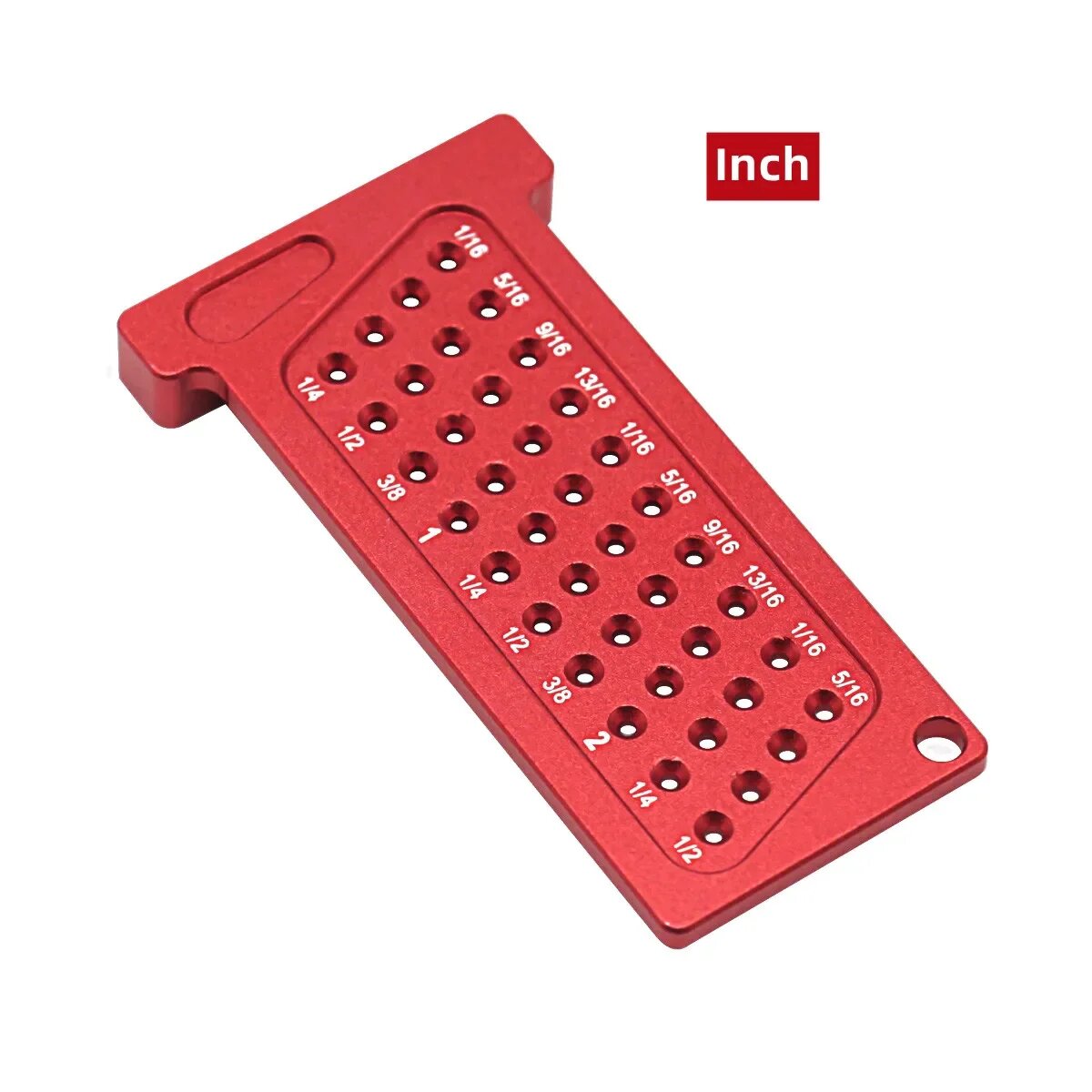 Прецизионная Т-образная линейка для отверстий, алюминиевая карманная линейка, деревообрабатывающий писец, метрический/дюймовый маркировочный калибр, инструмент для разметки перечеркнутых отверстий