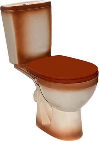 Унитаз-компакт напольный Rosa Рио 4640021065747 с вертикальным выпуском, российский