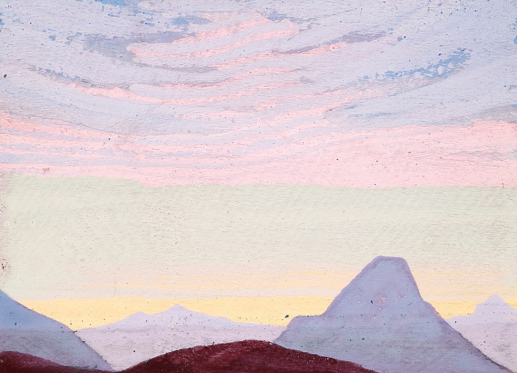 Плакат, постер Николай Рерих Гималаи на бумаге, размер 30х42см