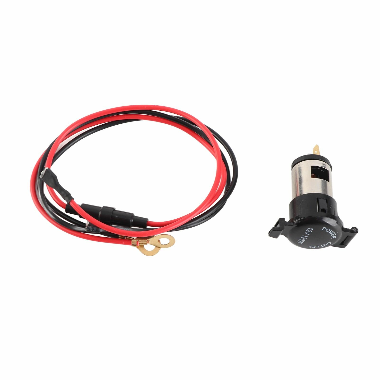 Розетка прикуривателя 120 Вт, 12-24 В, водонепроницаемая, для авто и грузовиков