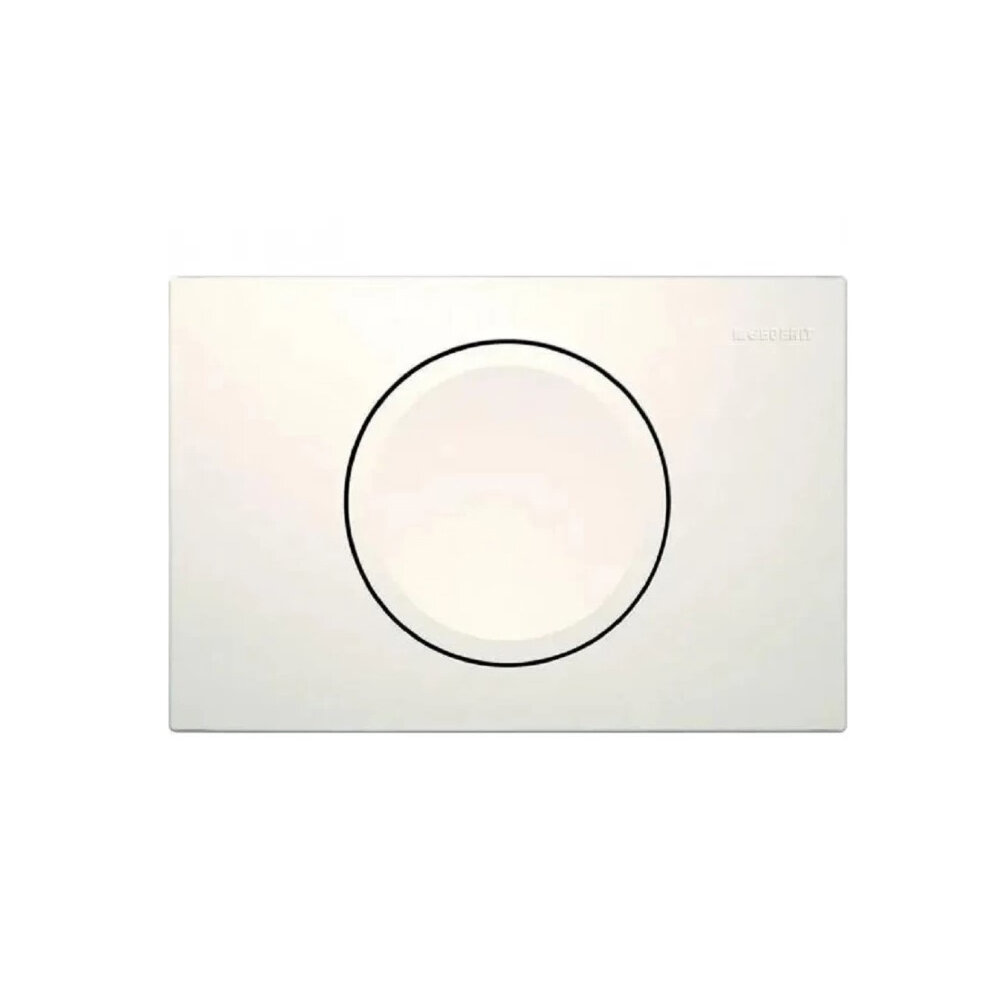 Клавиша смыва Geberit (Гэберит) Delta 15, смыв/стоп 115.109.11.1 белый