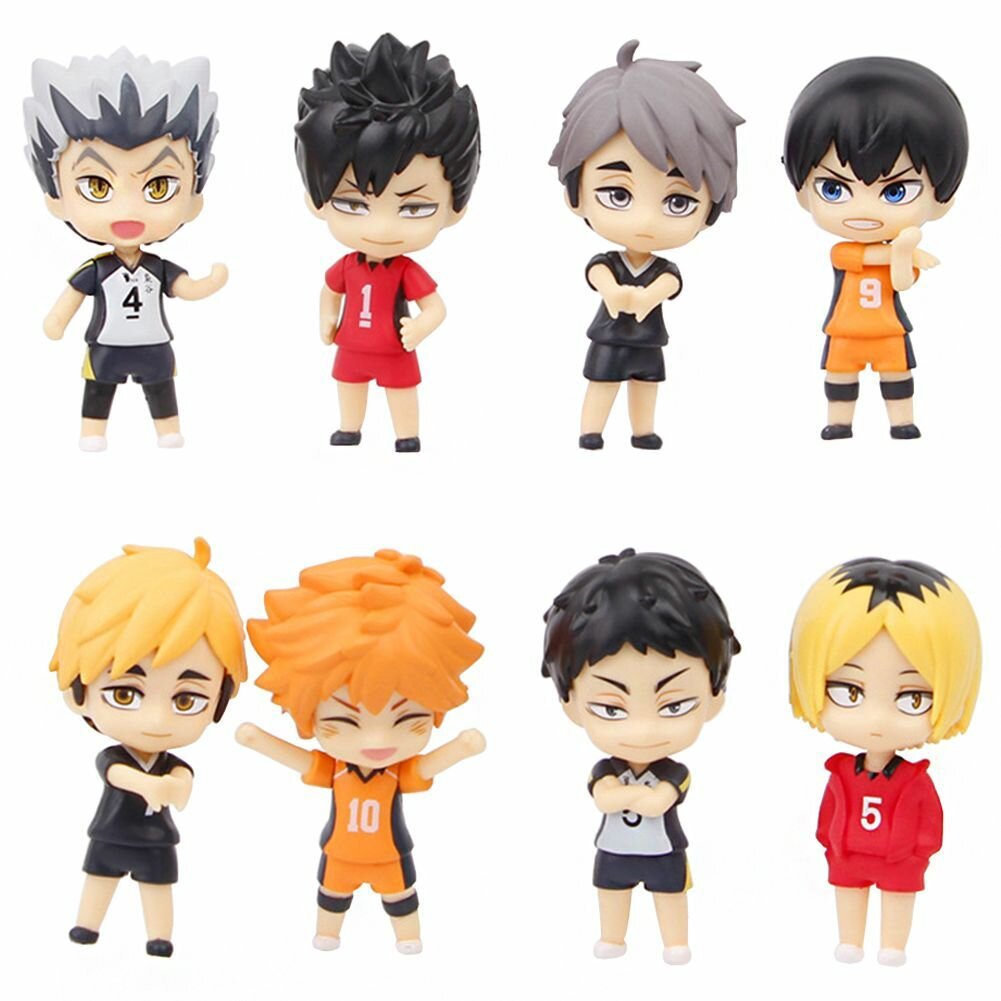 Аниме Маленькая/Shoyo Hinata Haikyu! 8 шт