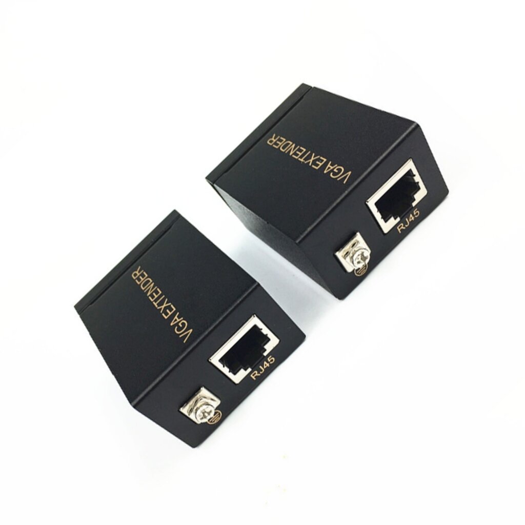 Удлинитель VGA Длиной 100 М По Кабелю Ethernet RJ45 Идеально Подходит Для Офисного И Домашнего Использования
