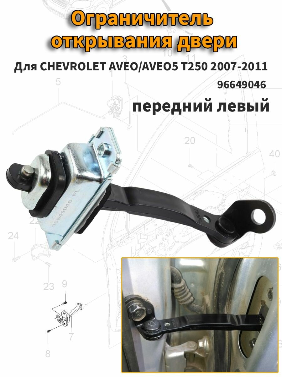 Ограничитель двери автомобильный