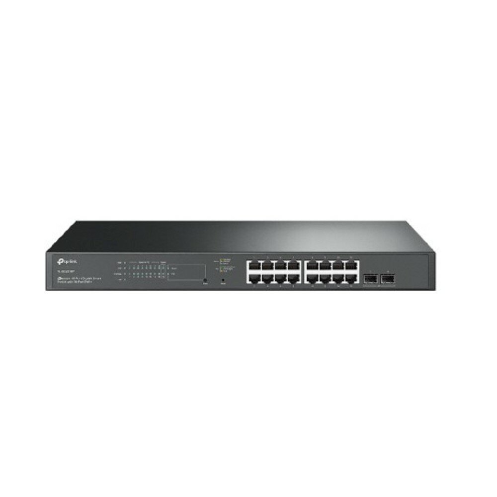 Коммутатор TP-Link SG2218P (L2) 16x1Гбит/с 2SFP 16PoE+ 150W управляемый