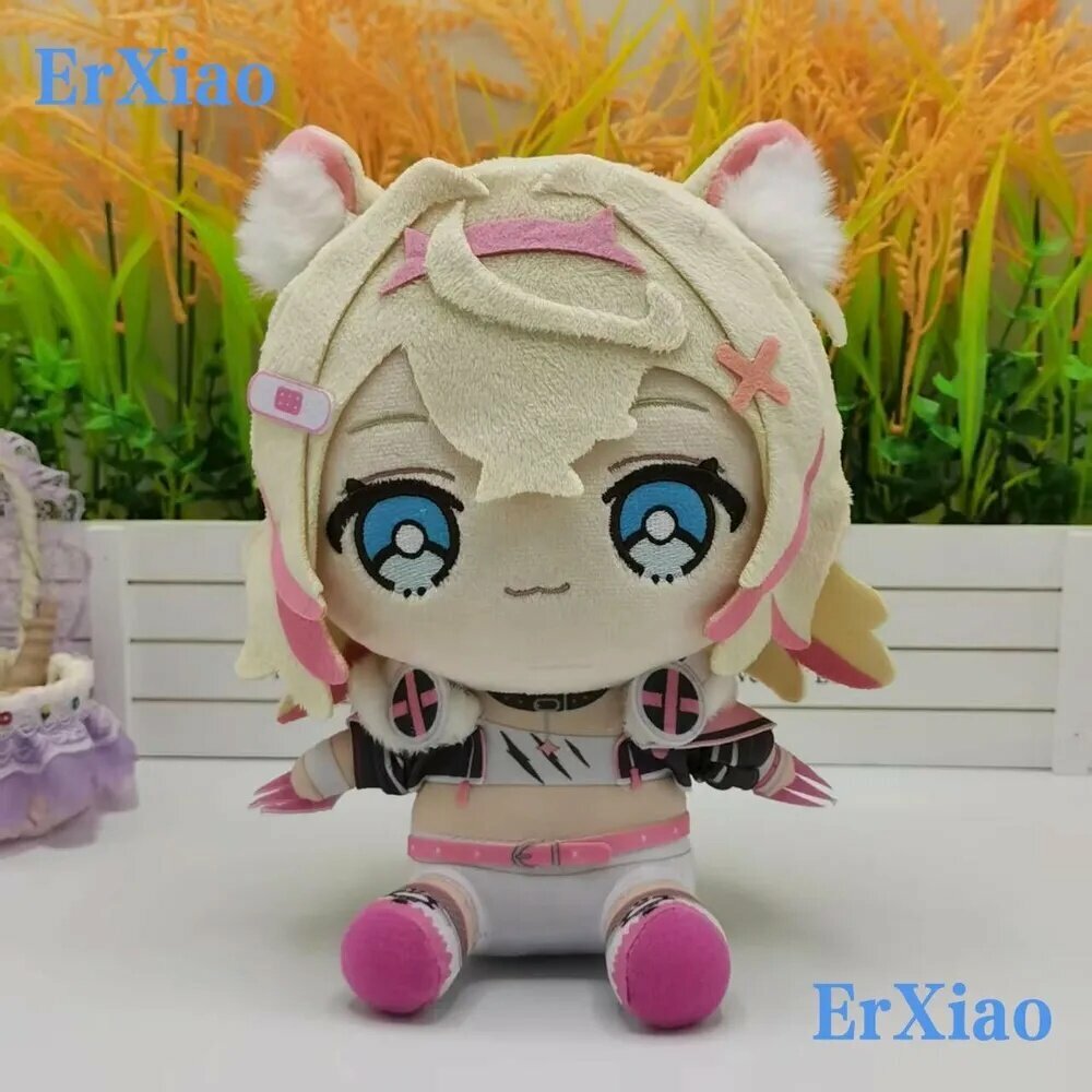 Hololive Friends With U мягкие игрушки аниме ; Mococo Abyssgard мягкая игрушка 20cm