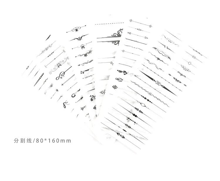 Декоративные наклейки-коллажи nbyinto 6