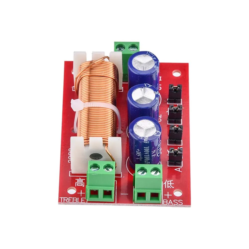 Aideepen 400W Adjustable 2 Way Crossover Filters