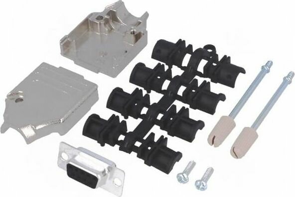 Разъем MH CONNECTORS MHDTZK9-DB9S-K D-Sub PIN 9 вилка "мама" прямой пайка 1 шт