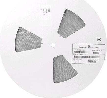 Диод TAIWAN SEMICONDUCTORS LL5817 L0G выпрямительный Шоттки, SMD, 20В, 1А, MELF, 1 шт