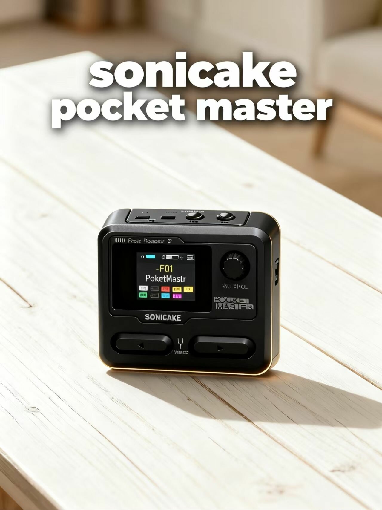 Sonicake pocket master для гитары с эффектами и русским звуком