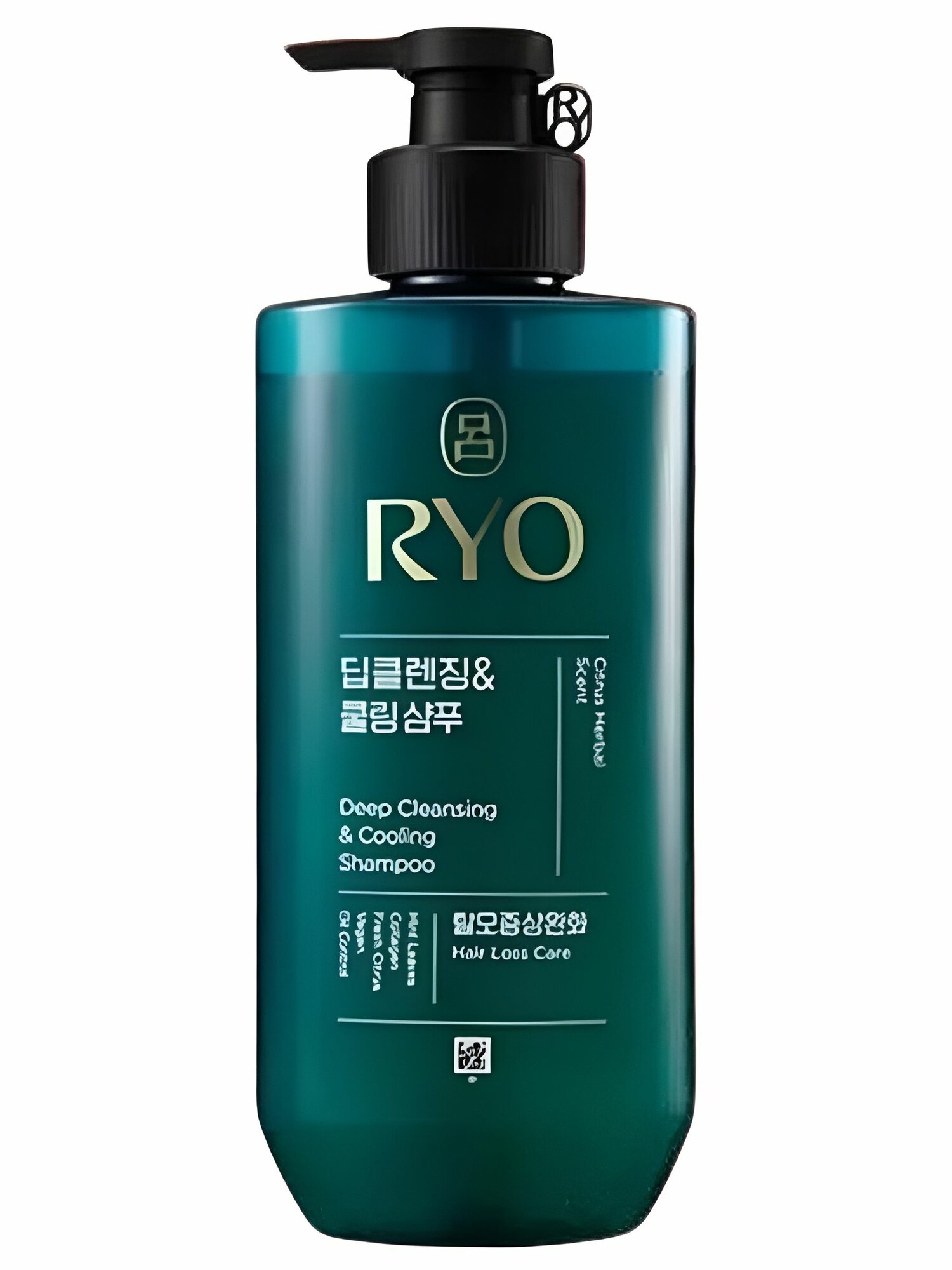 Ryo Шампунь для глубокой очистки жирной кожи головы 480 мл, Корея