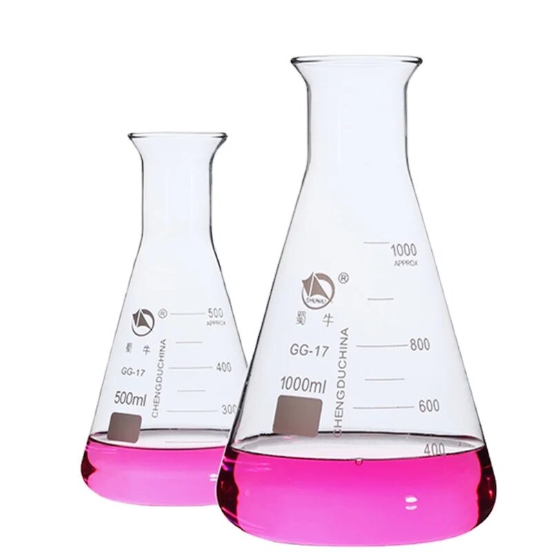 Стеклянная колба Эрленмейера 50-2000 мл 250 мл