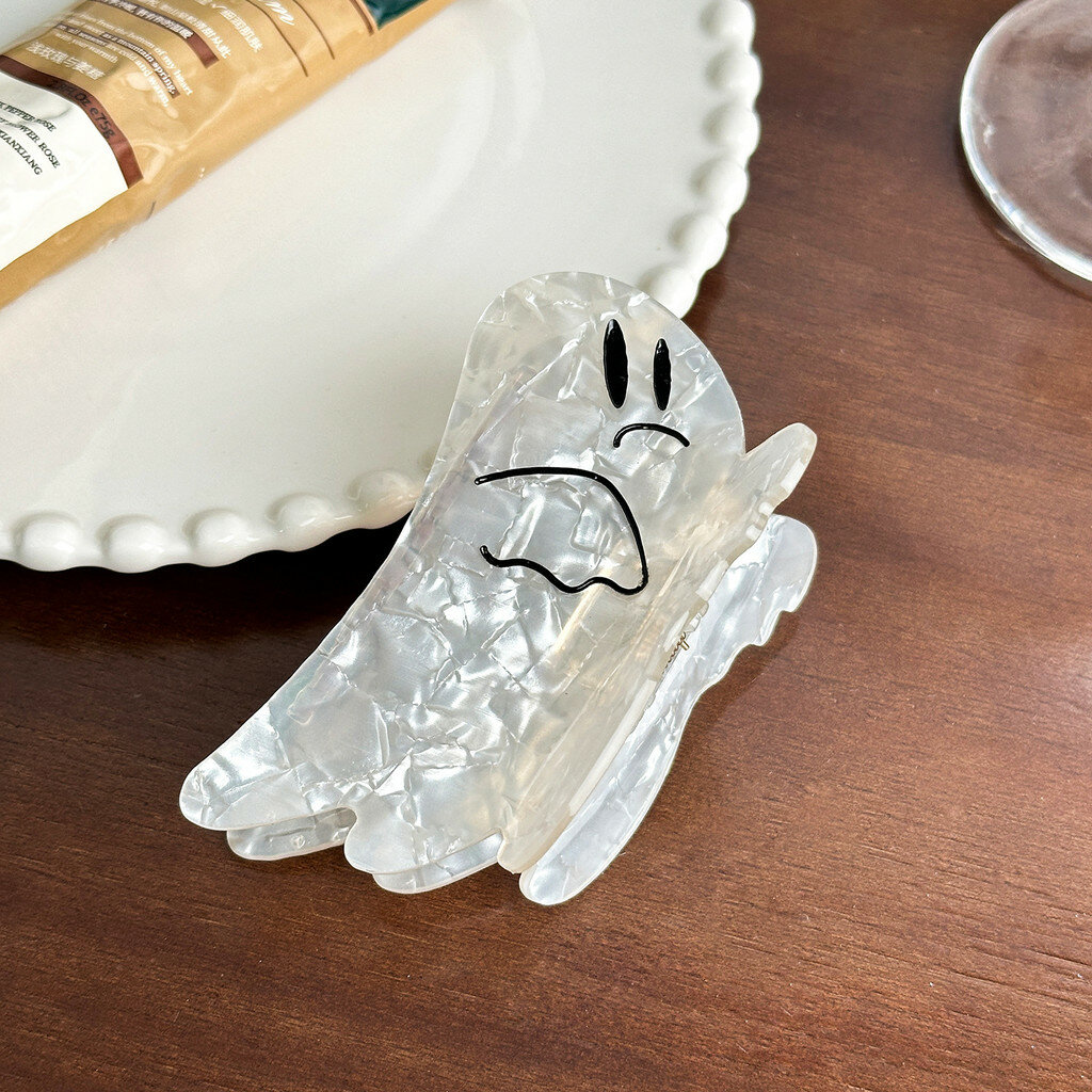 Заколка для волос dark style halloween с дизайном тыквы и привидения, для женщин, маленькое привидение