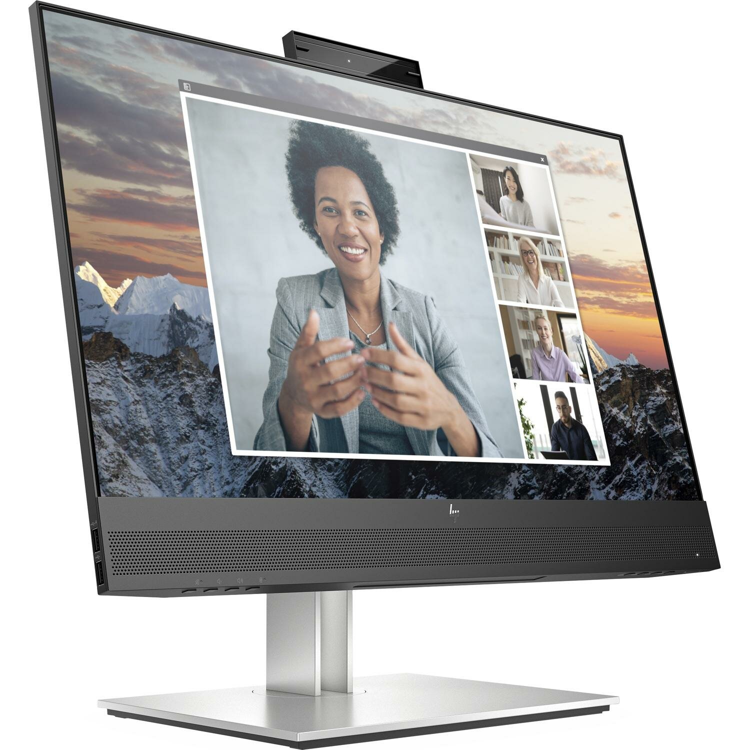 Монитор HP E24m G4, серебристый