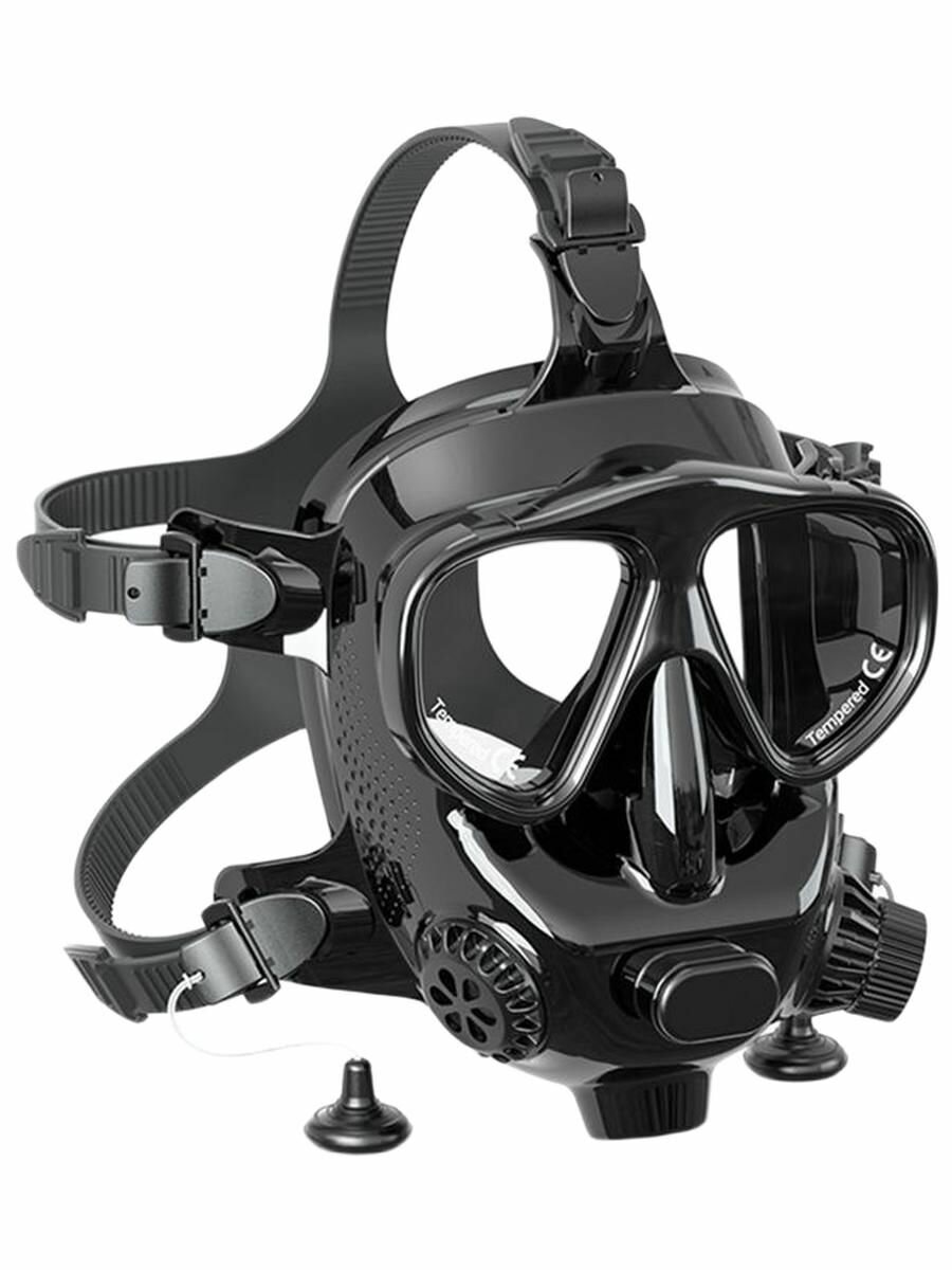 Маска для подводного плавания с аквалангом, полнолицевое снаряжение для подводного плавания с аквалангом
