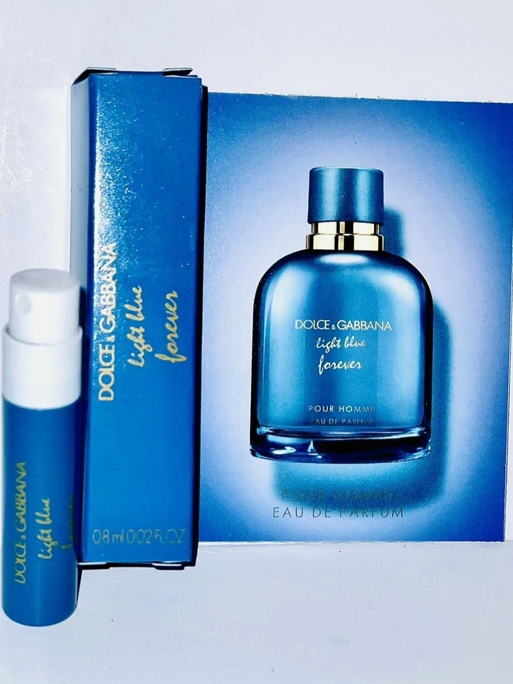 Парфюмерная вода мужская Dolce & Gabbana Light Blue Forever 0,8мл (edP - eau de Parfum)