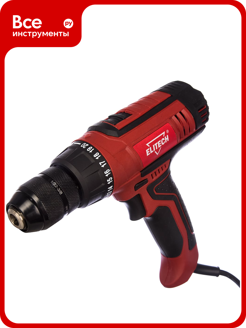 Шуруповерт Elitech ДШ 0110РЭ