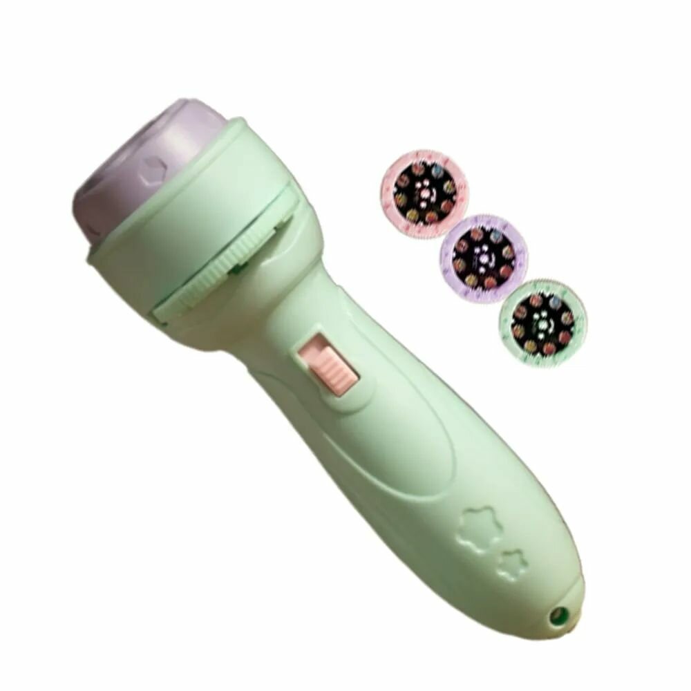 Проектор-фонарик с 24 узорами для детей