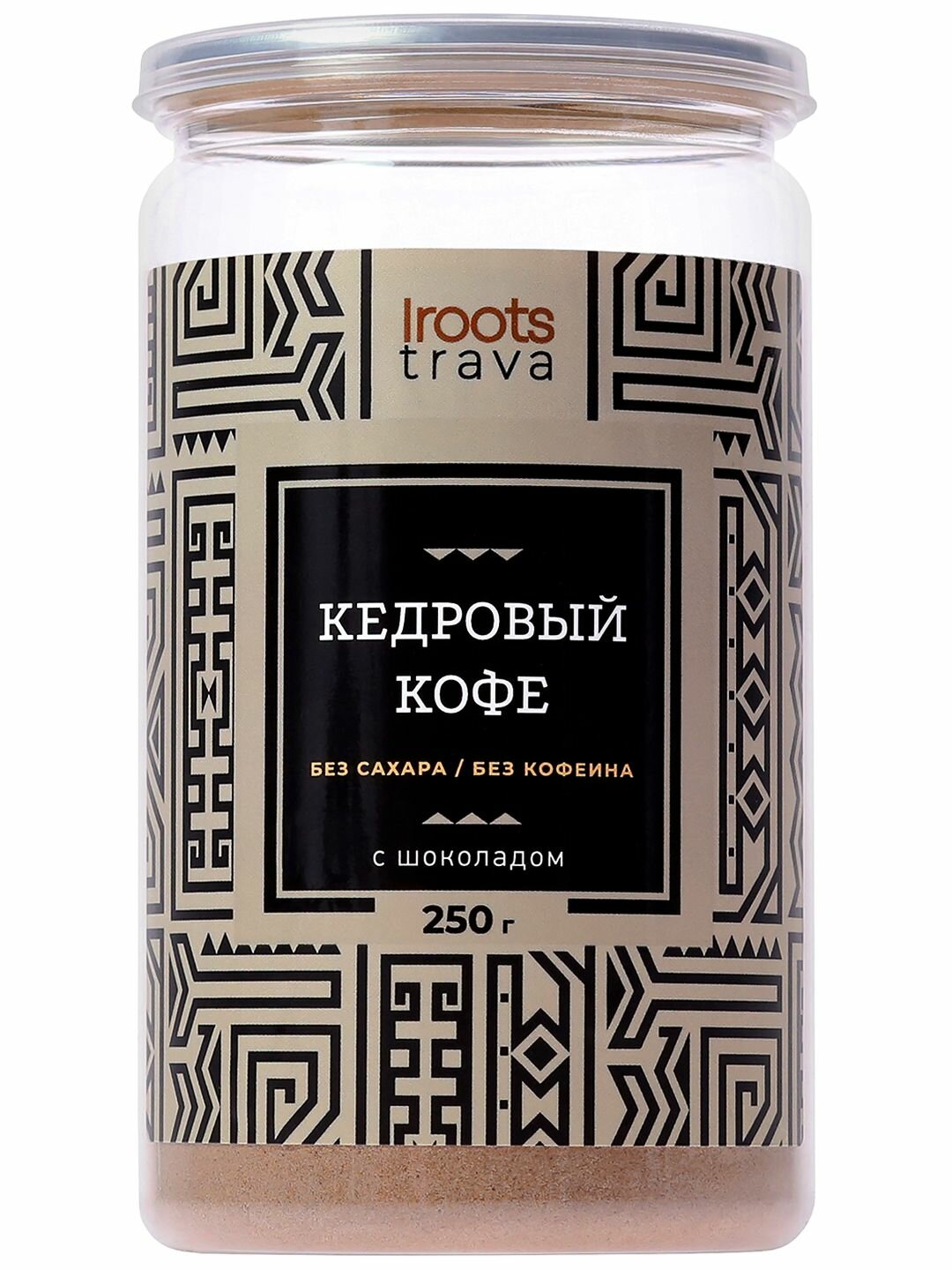 Кофейный Напиток Кедровый Кофе с Шоколадом, 250 г - iRoots Trava
