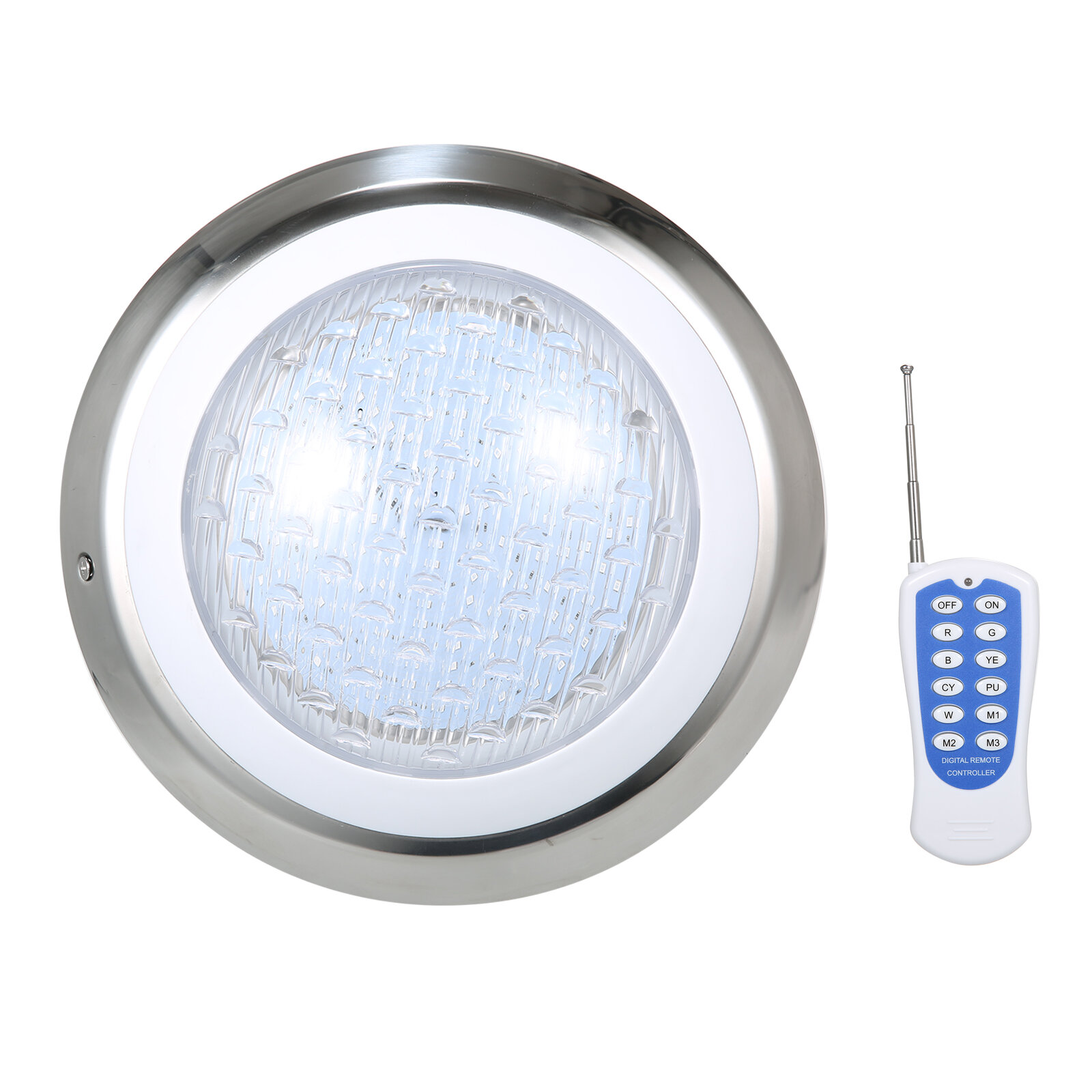 Neoglint AC12V 18W светодиодные RGB светильники для бассейна, 7 цветов, меняющие подводную лампу, IP68, водонепроницаемый светильник для бассейна с дистанционным управлением
