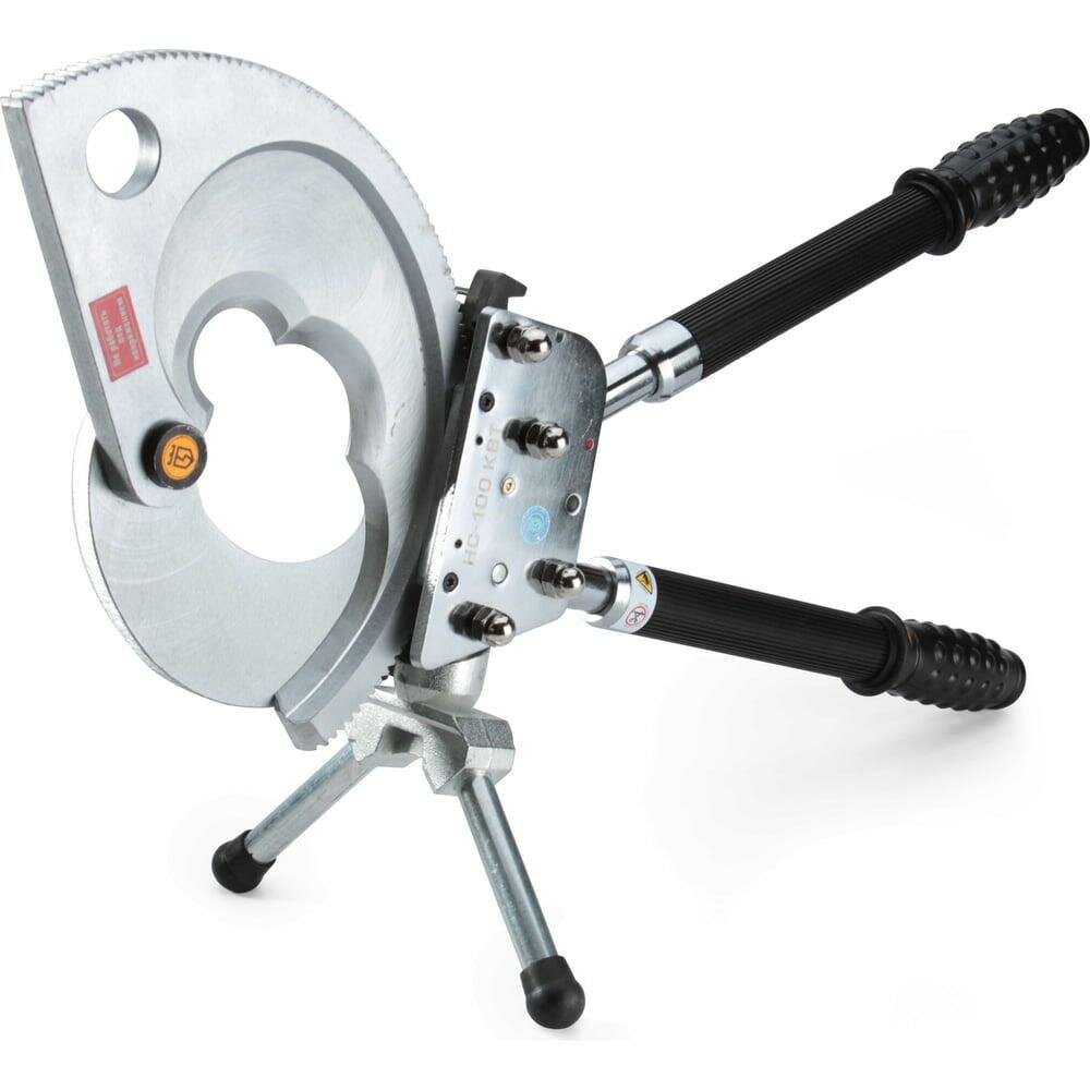 Секторные ножницы КВТ НС-100 с телескопическими рукоятками для резки бронированных кабелей 53808