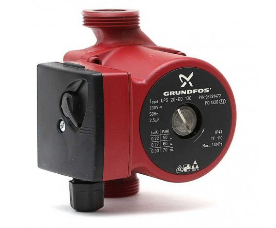 Насос циркуляционный Grundfos UPS 20-60 130