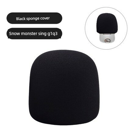 1 шт. Черный поролоновый ветрозащитный чехол для микрофона Blue Yeti Yeti Pro Snowball G1 G2 Q3